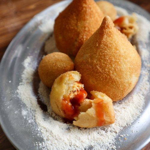 Authentic Brazilian Chicken Coxinha Recipe - My Home Your Home Our Home